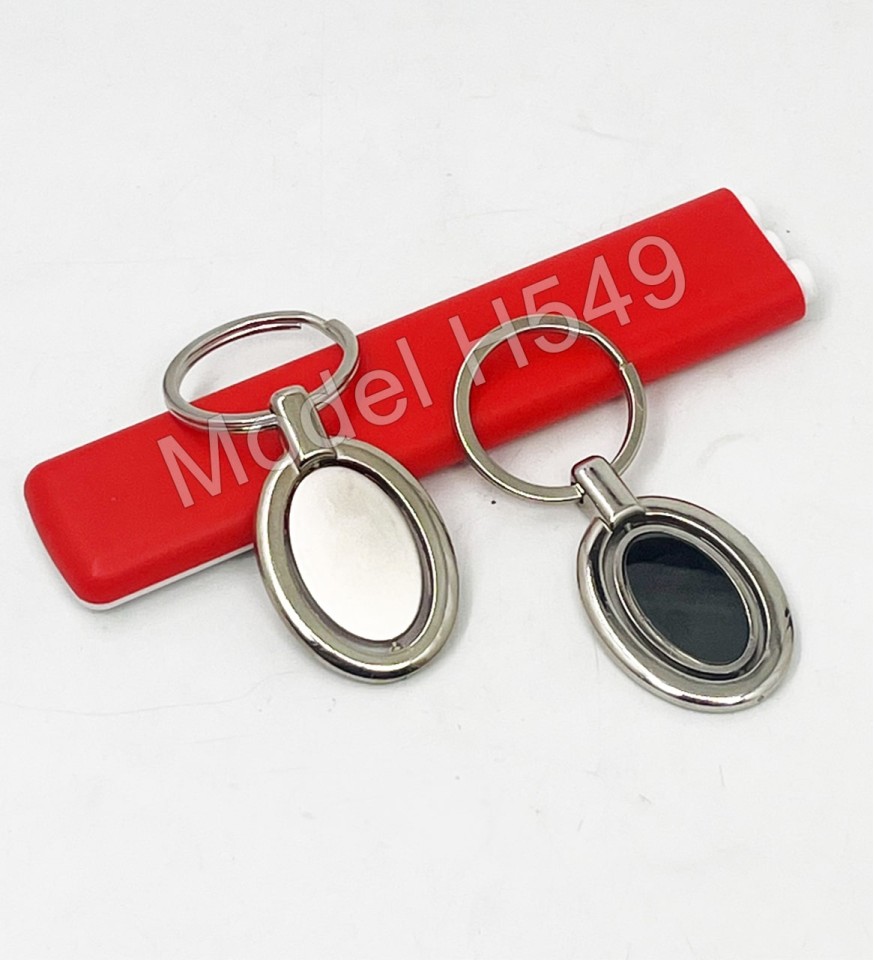 Rotating Metal Keychain